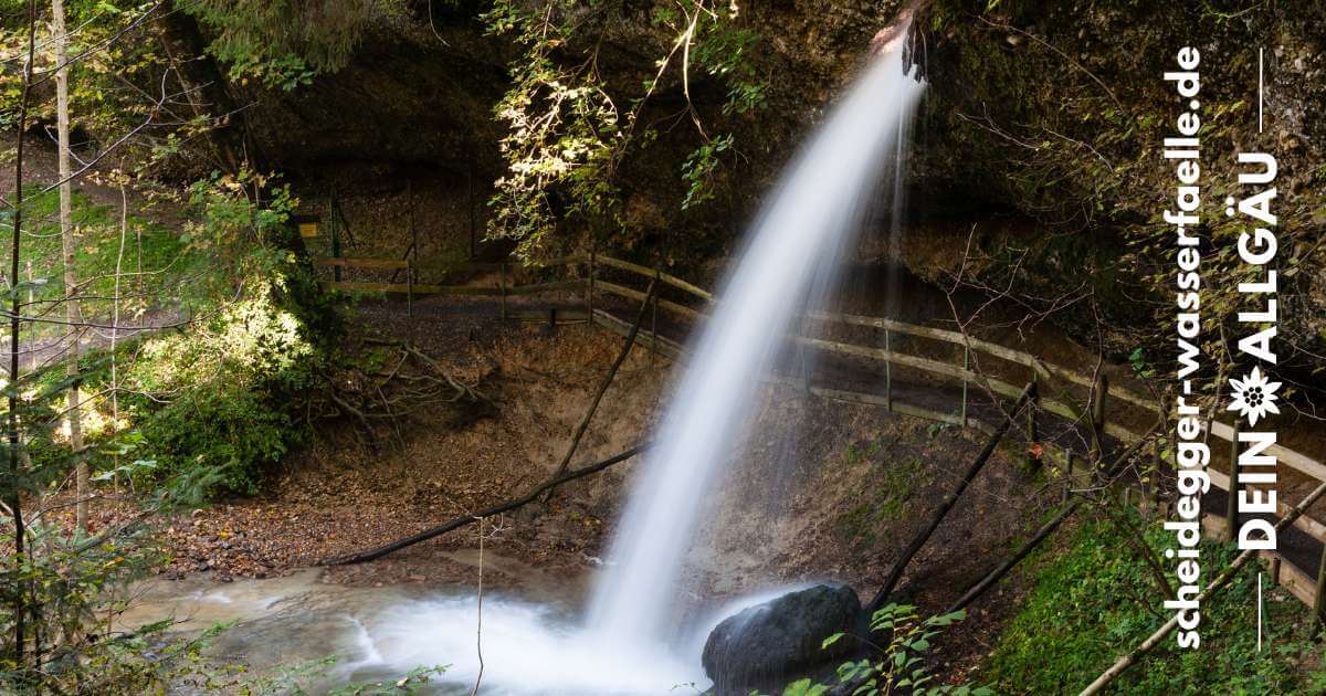 Kesselbachfall bei Scheffau - Die Wasserfälle im Allgäu